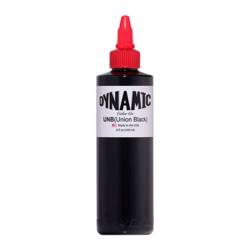 Dynamic - Union Black Ink - 240 ml – Redline Tattoo Supply